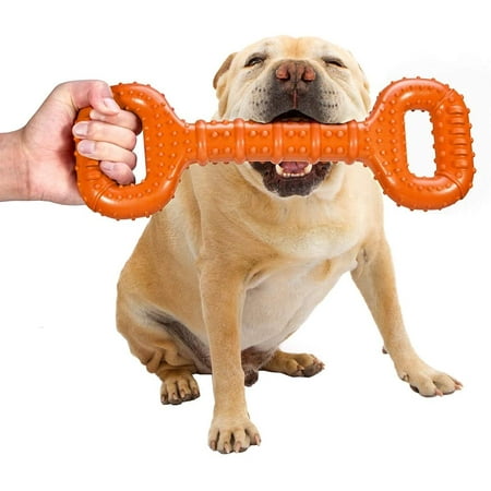 Dog Toys for Aggressive Chewers Large Breed 15 Inch Interactive Bone ...