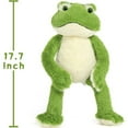 "MaoGoLan Large Plushie Frog Stuffed Animal 17.7"" Cute Soft Toy with White Belly" - Walmart.com