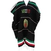 Authentic Mexico Flag Eagle Sarape Poncho - Unisex Adult One Size ...