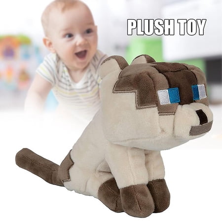 Minecraft Baby Cat Plush Stuffed Toy Soft Pp Cotton Stuffed Toy Kids ...