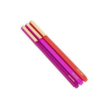 Noted by Post-it Pen Set, Warm Colors, Purple, Pink, Orange, Glitter ...