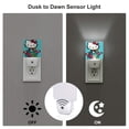 Hello-Kitty Night Light,LED Night Light with Dusk to Dawn Sensor for ...