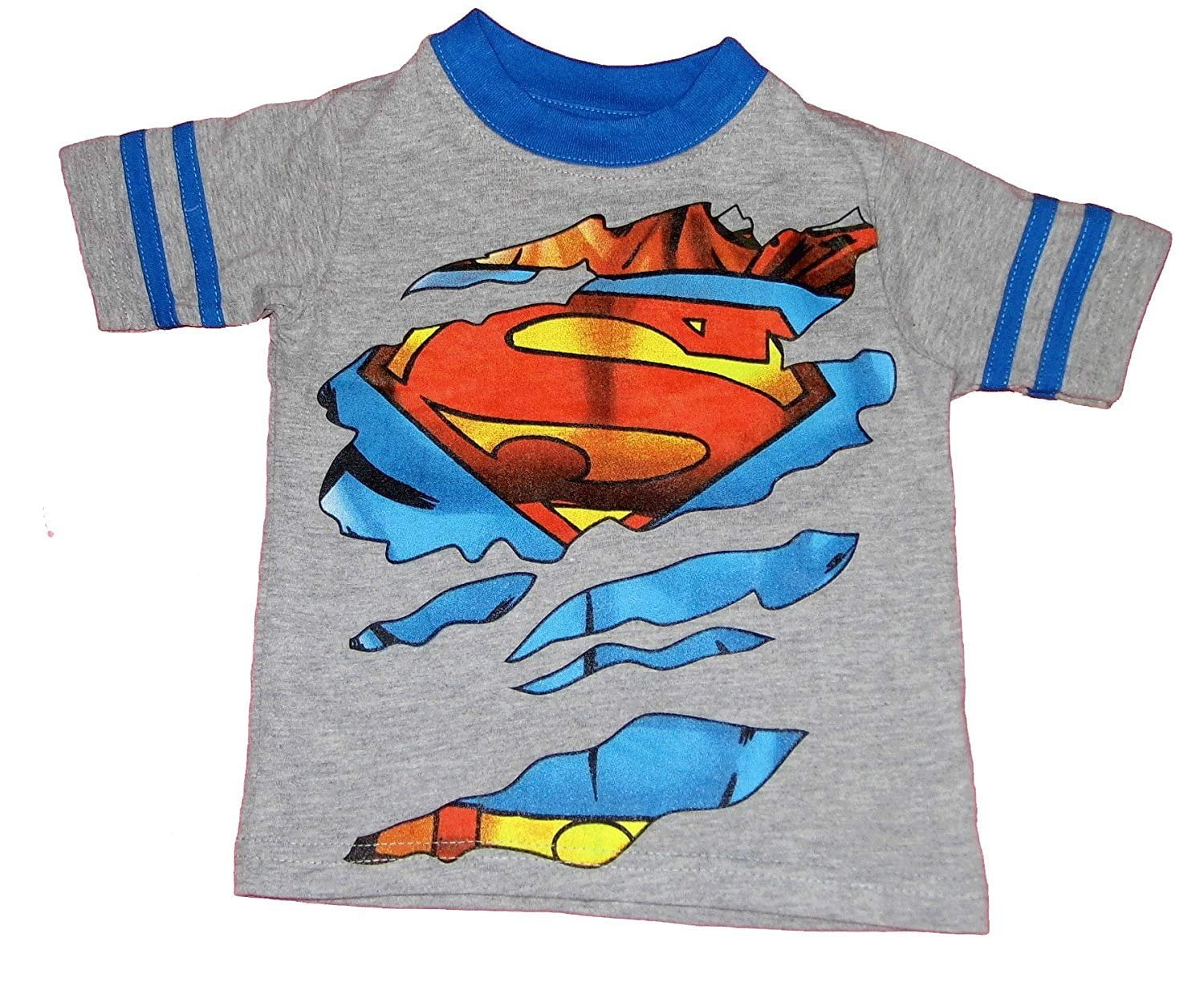 Dc Comics Little Boys' Superman Toddler Short Sleeve Tee Shirt 4T ...