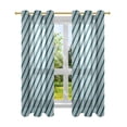 Yayeee Window Curtains Light Filtering 63"x52" Grommet Panel Pair Home ...