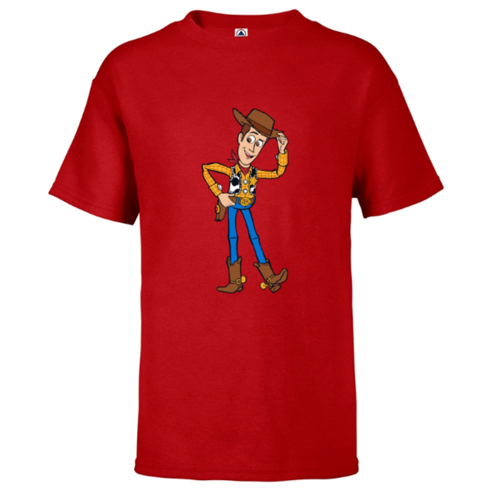 Disney Pixar Toy Story 4 Hello Woody Cowboy T-Shirt - Short Sleeve T ...