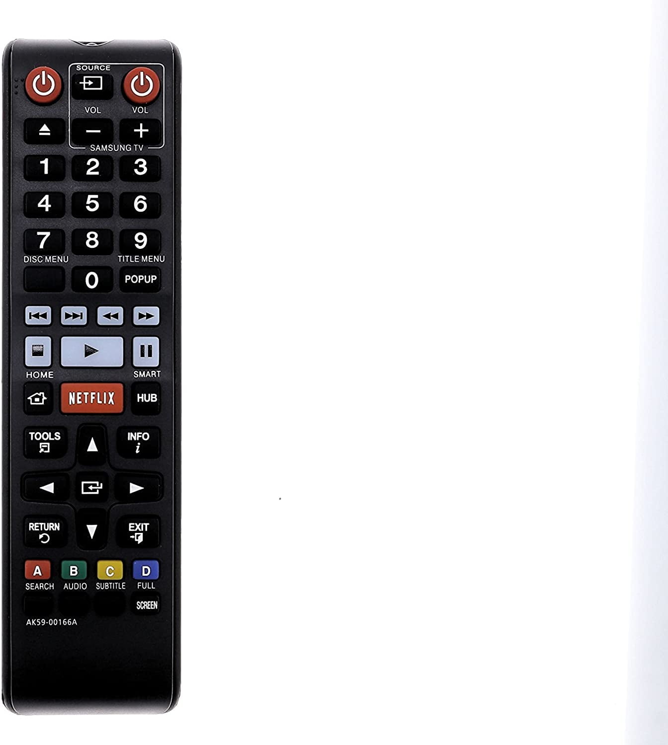 Aurabeam AK59-00166A Blu-ray/DVD/TV Remote Control Replacement for ... Aurabeam AK59-00166A Blu-ray/DVD/TV Remote Control Replacement for ...