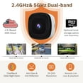 3MP 2K Window Camera,2.4GHz&5GHz WiFi Indoor Cameras for Home Security ...
