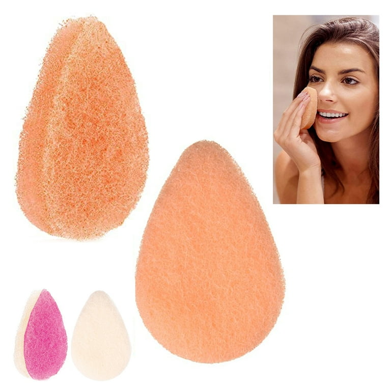 All Top Bargains 16 Pc Facial Cleansing Sponges Exfoliating Wash Scrubber Gentle Buff Pads for Skin Walmart