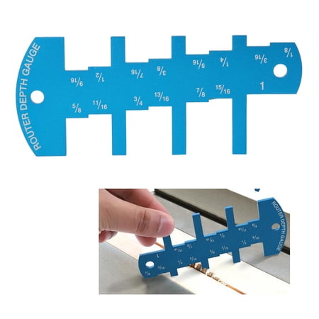 Professional Practical Router Table Depth Gauge, Table Saw Depth Gauge ...