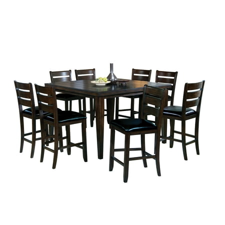 ACME Urbana Counter Height Table, Cherry - Walmart.com - Walmart.com