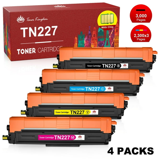 TN227 TN223 Toner Cartridge Compatible for Brother MFC-L3770CDW L3210CW ...