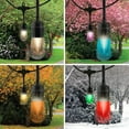 Enbrighten Seasons Vintage LED Color-Changing Café String Lights, 48ft ...