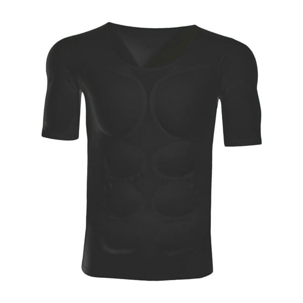 Fake Muscle Suit Shirt Men Soft 1 Piece Comfortable Simulation Men ...