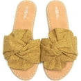 Roxoni Open Toe Sandal Slippers for Women - Indoor Outdoor Slides Shoes ...