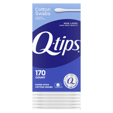 Q-Tips Precision Tips Cotton Swabs, Beauty & Home Companion, 100% ...