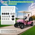 10L0L Golf Cart Suntop Hardware Front Top Strut Screw Repair Kit for ...
