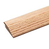 Oak Overlap Transition Strip for 1/2" Material 2 1/2" Wide (3 FT ...