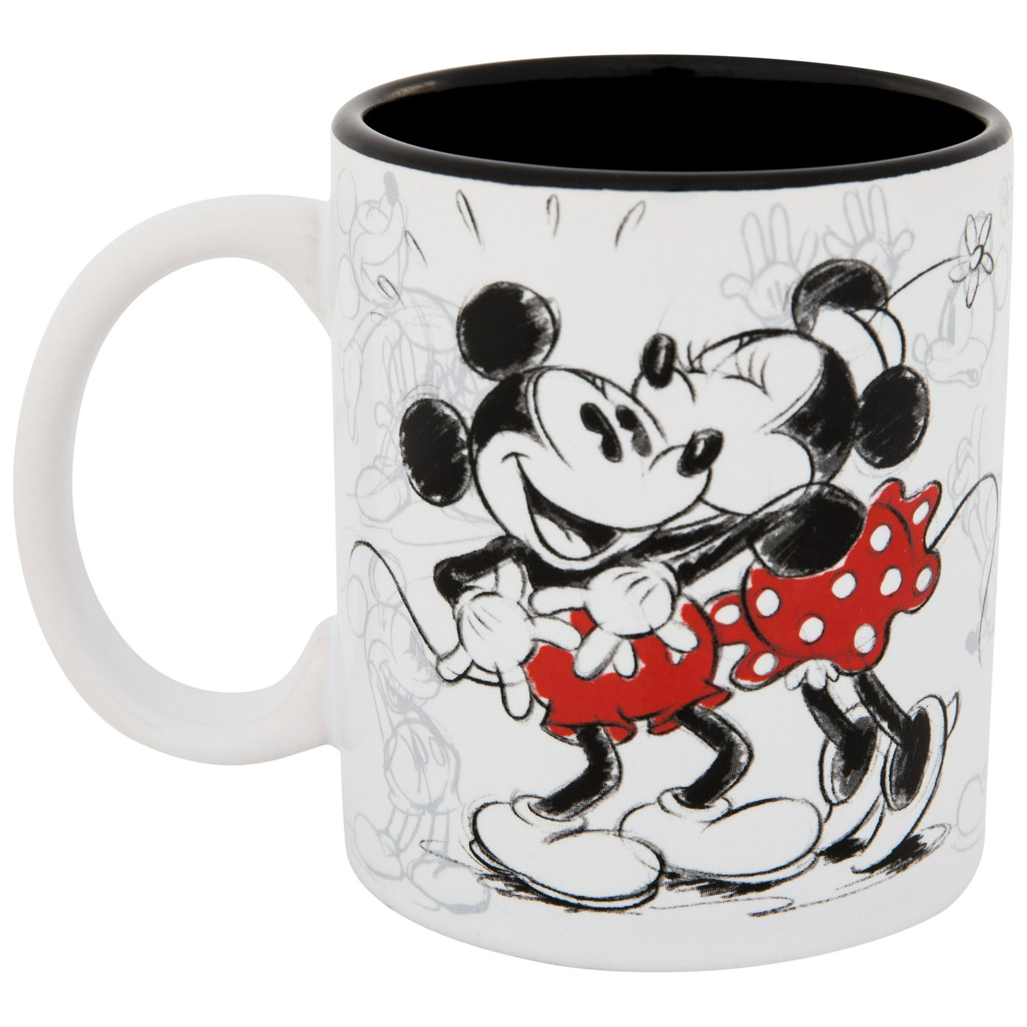 Croquis De Mickey Et Minnie Mouse Mickey Mouse Croquis Art Print