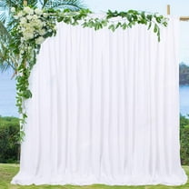 SoarDream 2 Panels 5ftx10ft Backdrop, Polyester Decor Drape for Events ...