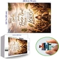 1000-Piece Adult Wood Jigsaw Puzzle, Mark 11:9 Palm Sunday Jesus ...