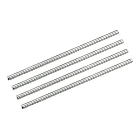 Uxcell Fully Threaded Rod M5 x 140mm 0.8mm Thread Pitch 304 Stainless ...