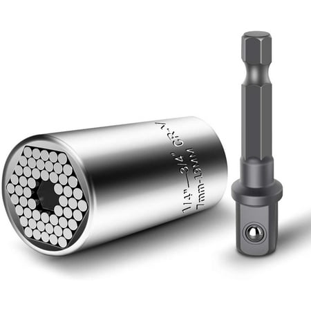 Socket Wrench Universal Nut Socket Wrench 7-19mm Universal Wrench Nuts ...