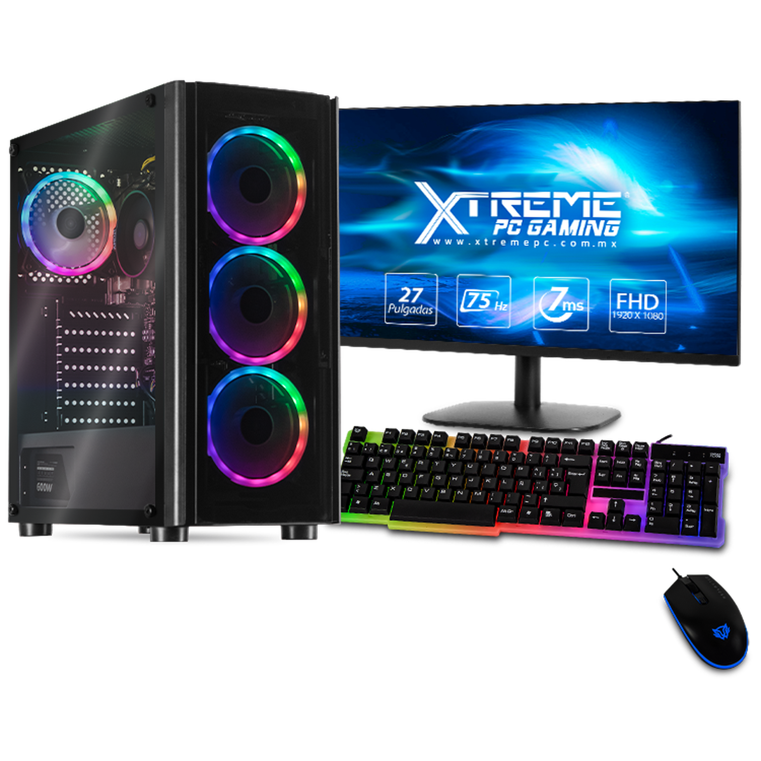 Xtreme PC Gaming AMD Radeon Renoir Ryzen 5 5600G 16GB SSD 1TB Monitor ...