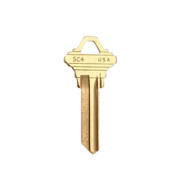 SC4 Key Blanks (50 Pack) Compatible with SC4 ILCO SCHLAGE Key Blanks ...