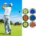 Iaukyu Iron Golf Ball Marker with High Precision Portable Putting Green ...