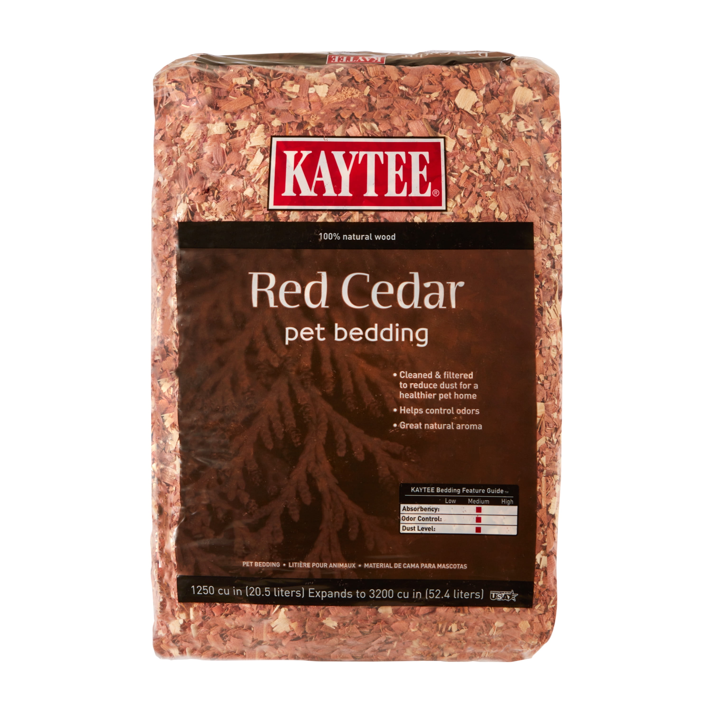 Kaytee Cedar Bedding 3200 cu in - Walmart.com