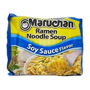 Maruchan Ramen Pork Flavor Instant Soup Noodles, 3.0 Oz Packets, 24 ...