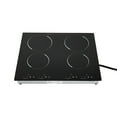 Miumaeov 4-Burners Electric Ceramic Cooktop Built-in Cooktop Stove ...