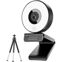 PAPALOOK PA552 Live Streaming Webcam with Ring Light - Walmart.com