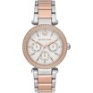 Michael Kors Parker Two-Tone Women's Watch, Stainless Steel, Water ...