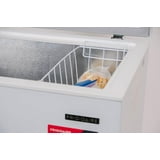 Frigidaire 7.0 Cu. ft. White Chest Freezer, EFRF7003, Removable Basket ...