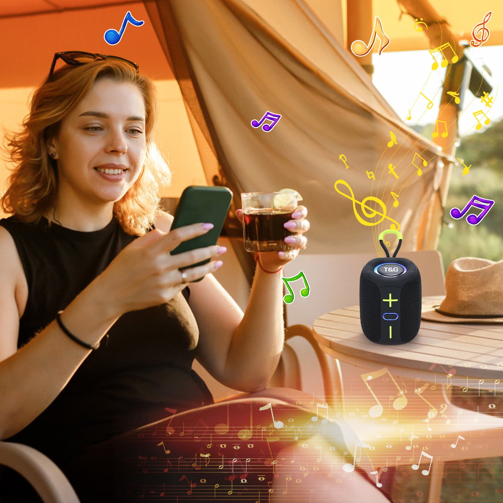 Click here for Rbaofujie Outdoor Speakers Bluetooth Waterproof Pa... prices