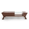 Furniture of America Torme Storage Wood Reclaimed Oak Coffee Table with Casters - Walmart.com