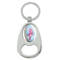 Care Bears: Unlock The Magic Cheer Bear Keychain Chrome Metal Spinning ...