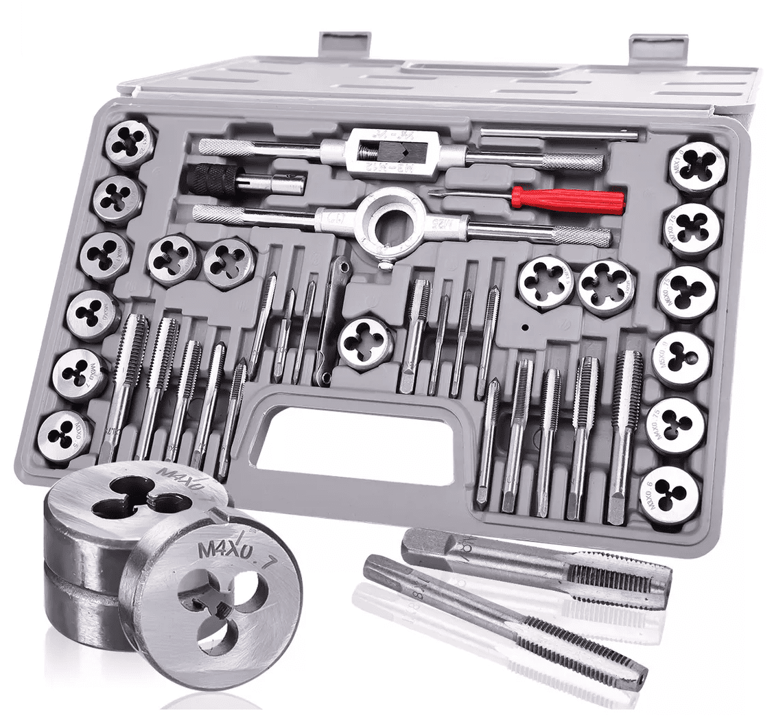 Set Machuelos Y Terraja Métrico De Acero M3-m12 40 Piezas | Walmart en ...