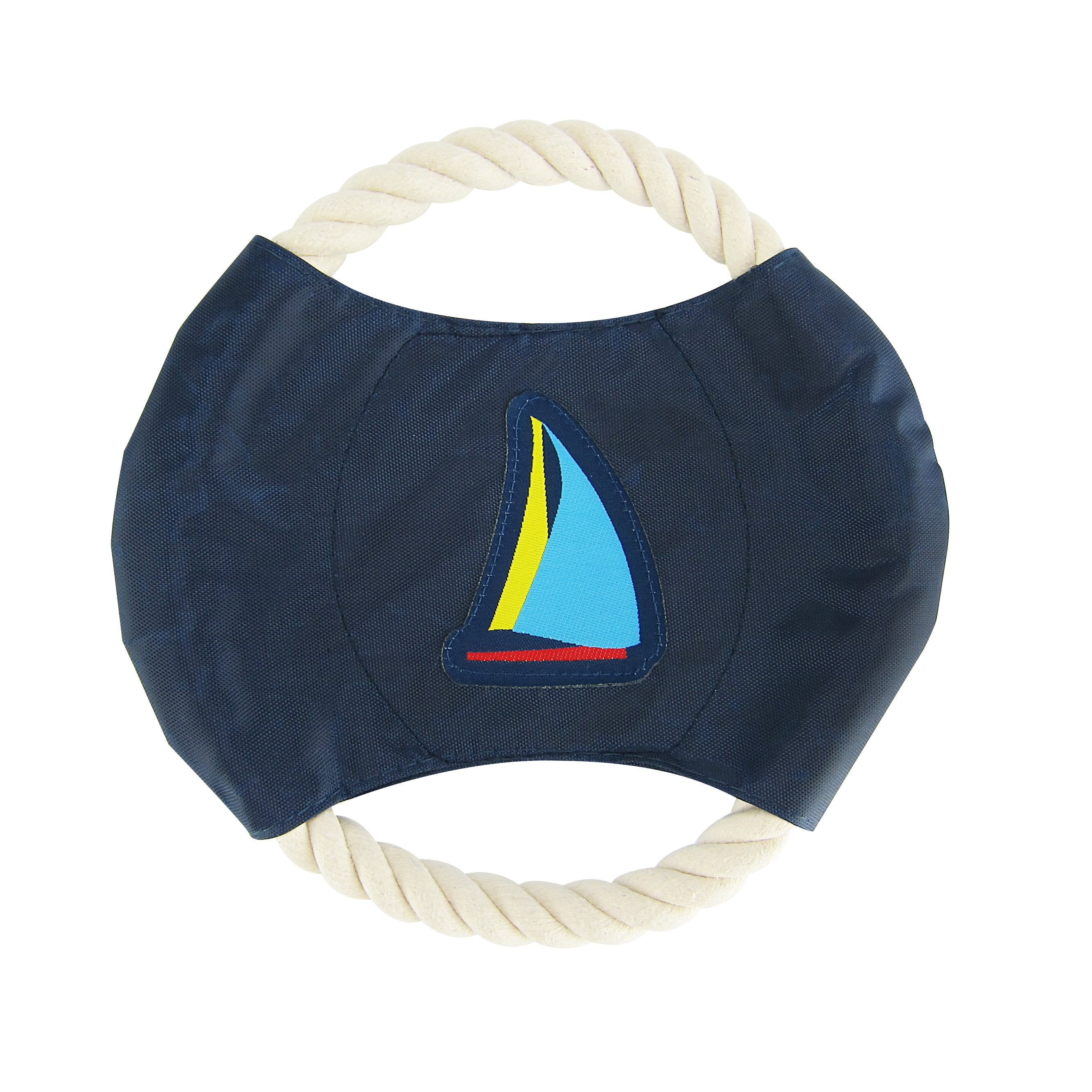 Sailboat - Dog Rope Disc Toy - Walmart.com