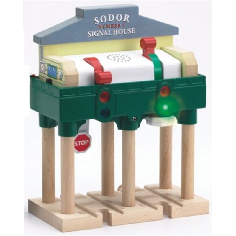 Thomas And Friends Wooden Railway - Deluxe Over - The - Track Signal ...