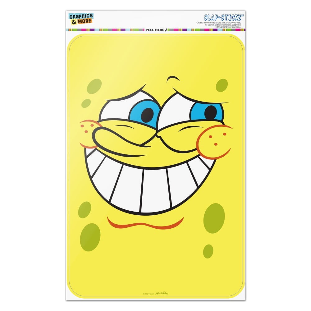 SpongeBob Guilty Face Home Business Office Sign - Walmart.com