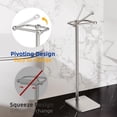 Toilet Paper Holder Stand, Bathroom Toilet Paper Roll Holder Free ...