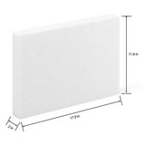 FloraCraft CraftFōM Crafting Foam Block 2" x 11.9" x 17.9" White ...