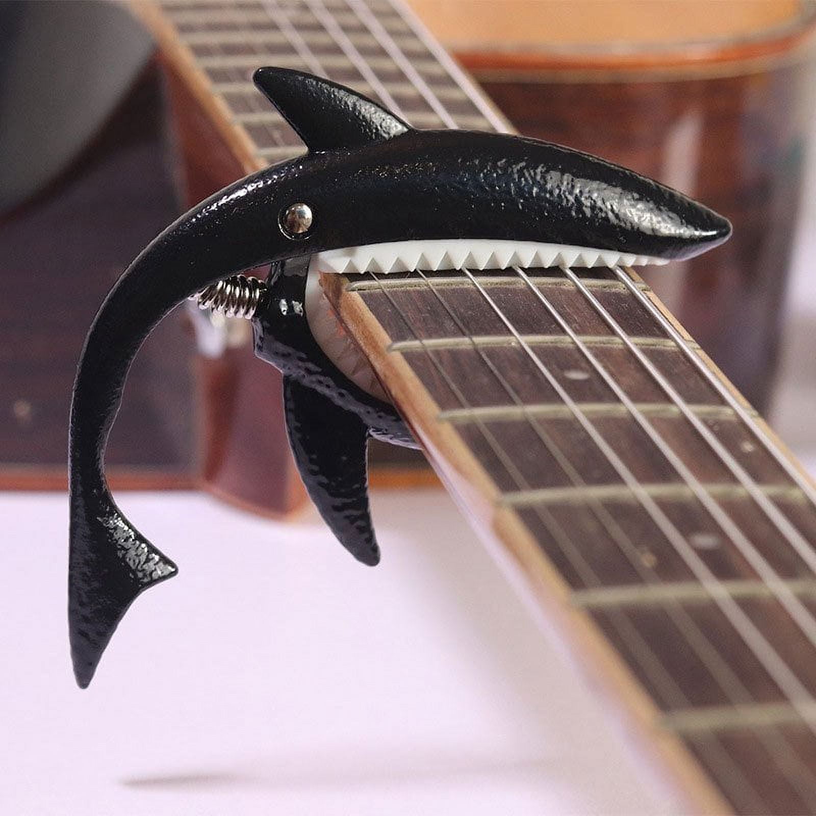 Click here for Ousitaid Zinc Alloy Guitar Shark Capo For Acoustic... prices