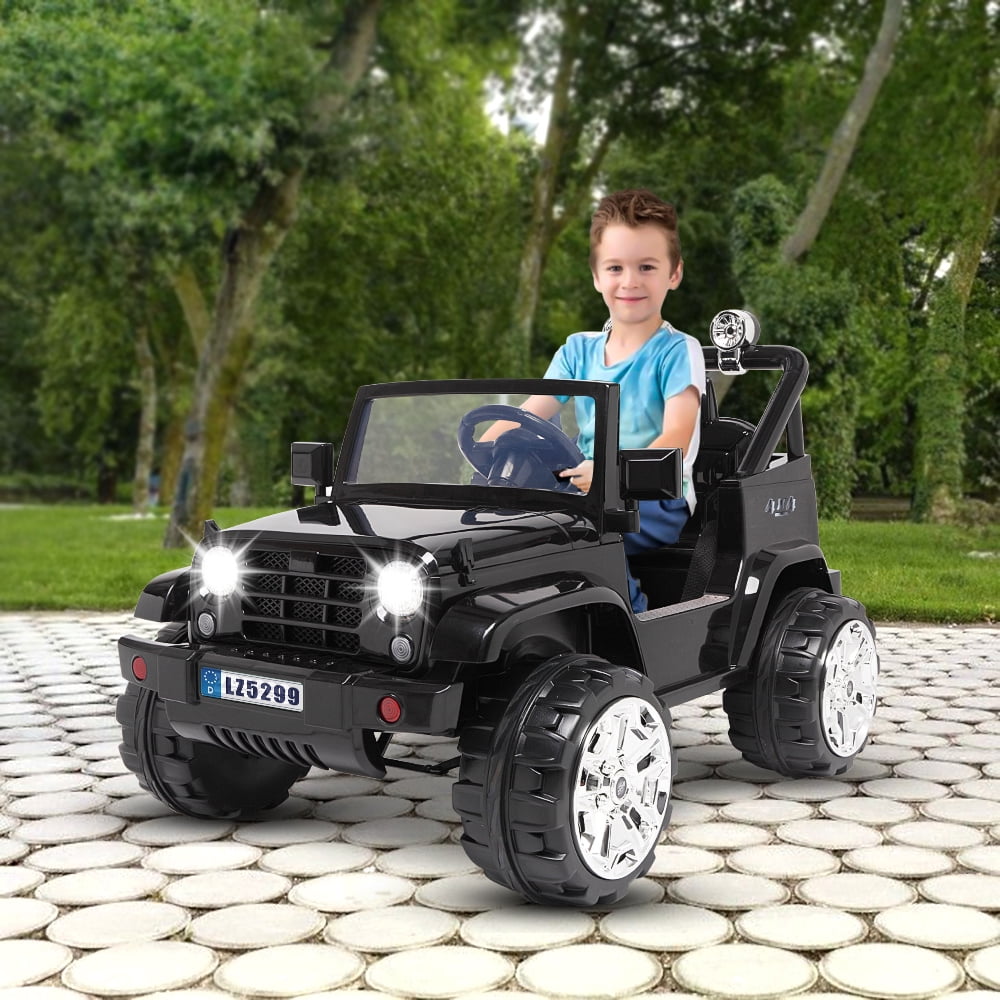 12V Ride-On Remote Control Cars, SEGMART Off-Road Electric Toy Vehicle ...