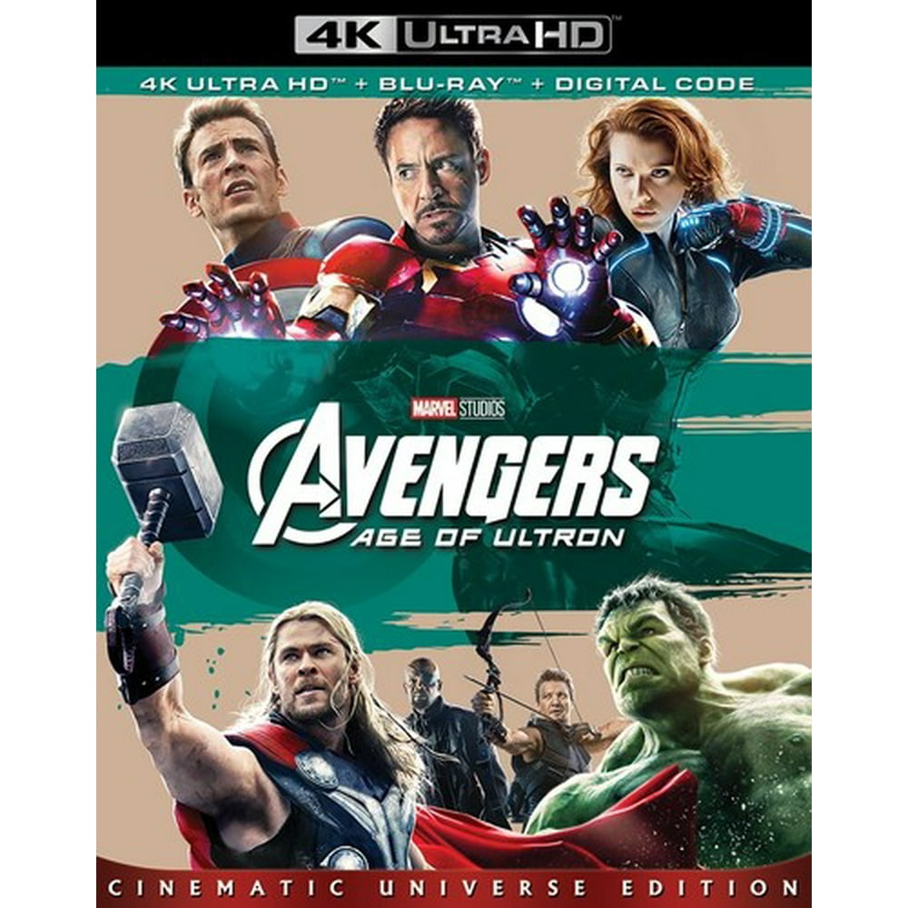 Avengers: Age of Ultron (4K Ultra HD + Blu-ray) - Walmart.com - Walmart.com