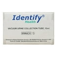 Identify Health Vacuum Urine Specimen Tubes | 100 Pack | 10 ML Non ...