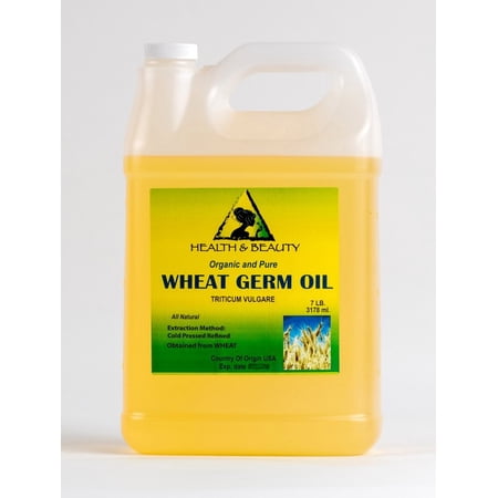 Wheat germ oil refined organic carrier cold pressed premium 100% pure ...