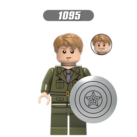 Lego Building Blocks Toys Captain America Series Minifigures Model ...